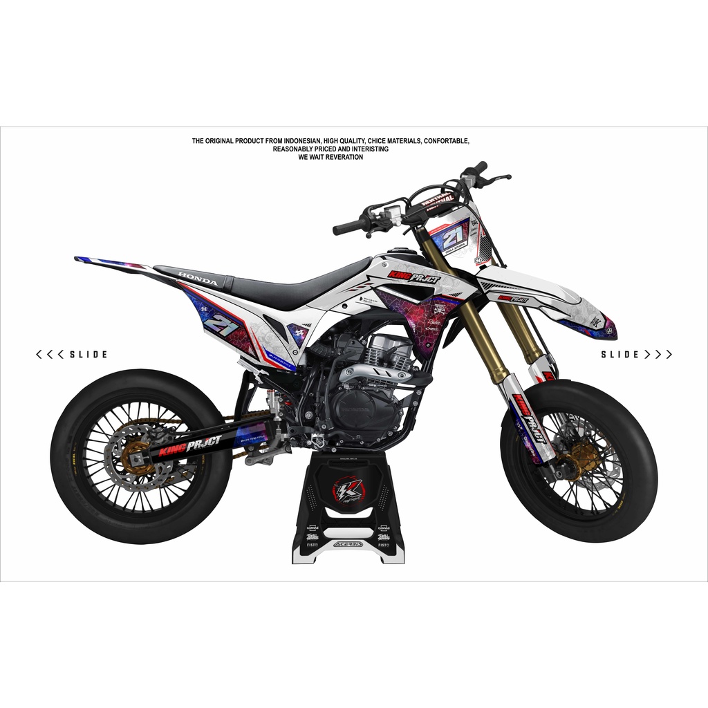 Jual Decal CRF 150 L Full Body Custom Design Kingproject | Shopee Indonesia