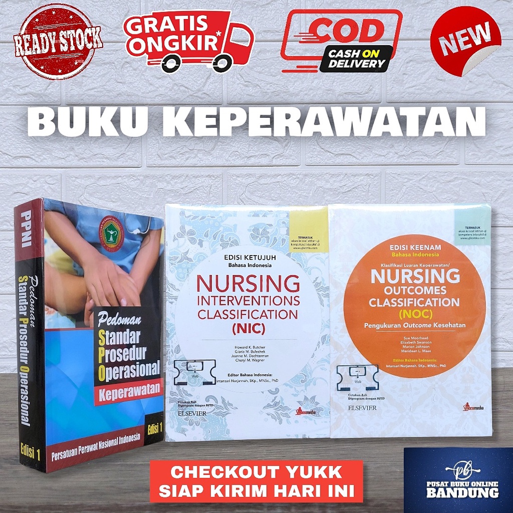 Jual BUKU KEPERAWATAN DASAR NIC NOC TERBARU | Shopee Indonesia