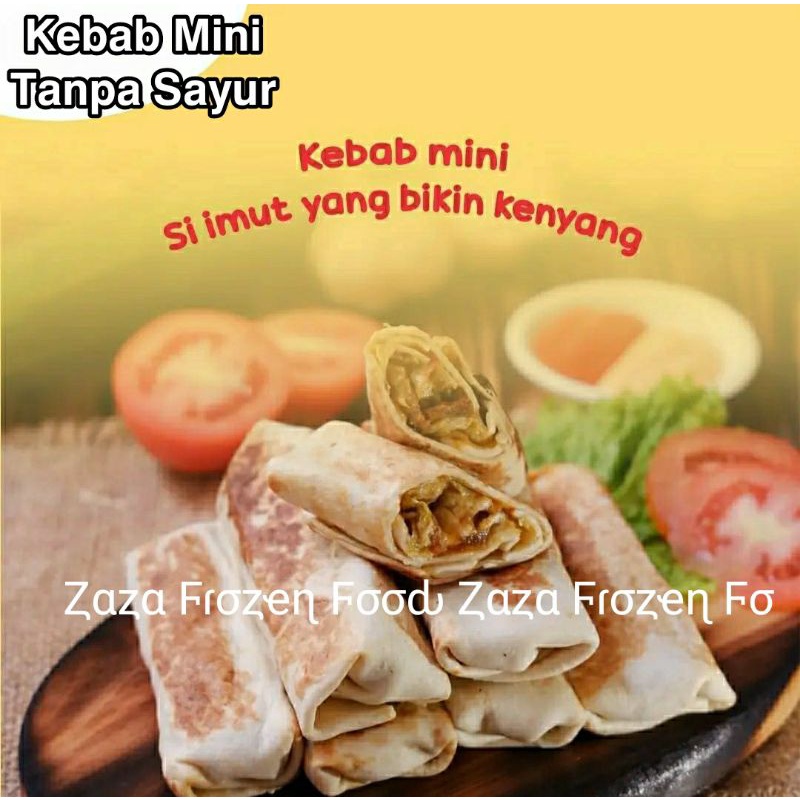 Jual Kebab Daging Mini Tanpa Sayur isi 10 Kemasan frozen | Shopee Indonesia