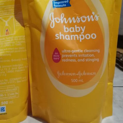 Jual JOHNSON BABY SHAMPO REFILL 500ML | Shopee Indonesia
