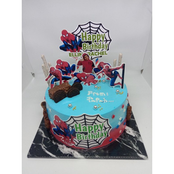 Jual Spiderman Cake Karakter | Shopee Indonesia