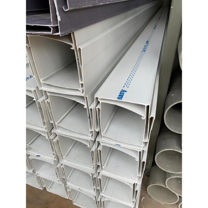 Jual Pipa Talang Pvc Air 4 Kotak Putih Merk Asvira 4 Meter Per Batang ...