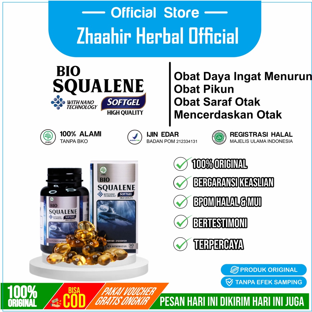 Jual Bio Squalene Obat Daya Ingat Menurun Obat Pikun Obat Saraf Otak ...