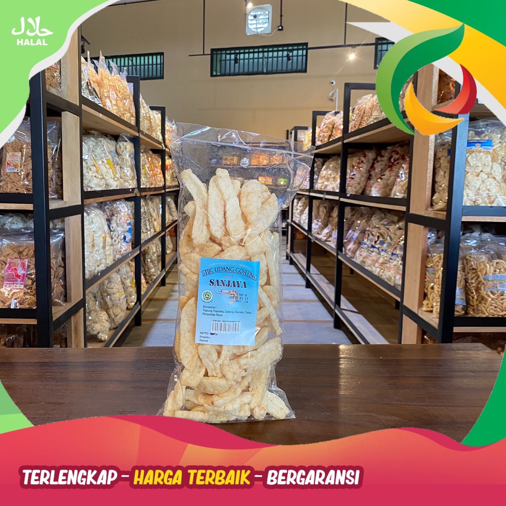 Jual STIK UDANG SANJAYA KHAS BANGKA 180GR | Shopee Indonesia