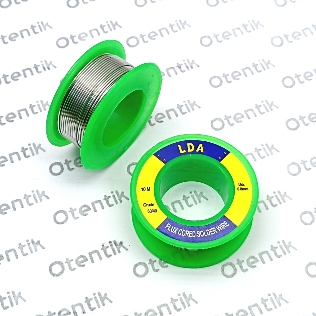 Jual LDA - TIMAH SOLDER 10M 60/40 0.8MM - TINOL SOLDERAN 10 METER 60 40 ...