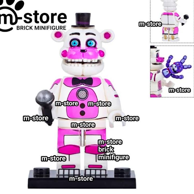 Jual lego five nights at freddy's fnaf funtime freddy minifigure and ...