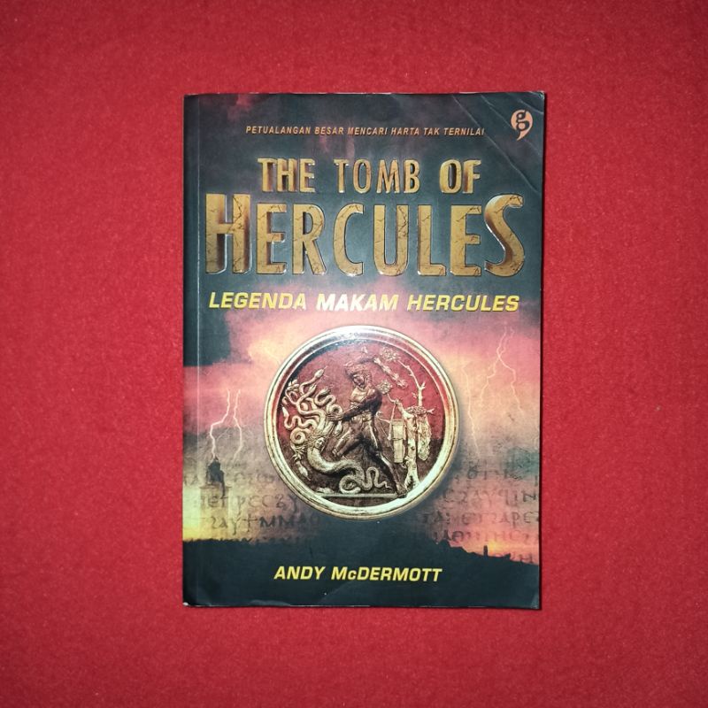 Jual novel Andy mcdermott the tomb of Hercules | Shopee Indonesia