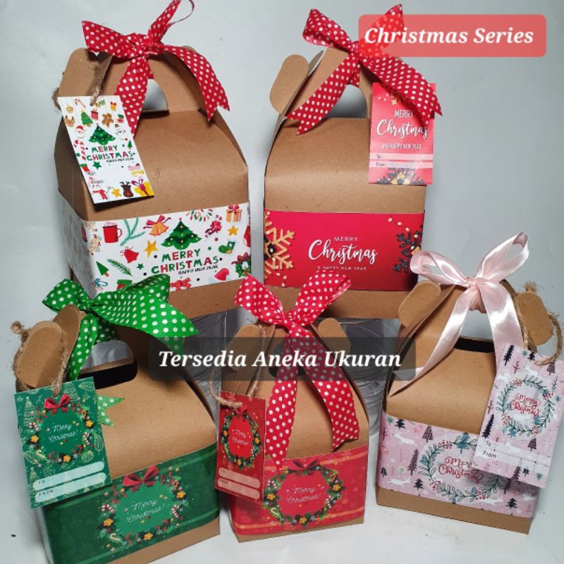 Jual Kardus Dus Gable Box Hampers Kue Kering Lebaran Natal Christmas ...