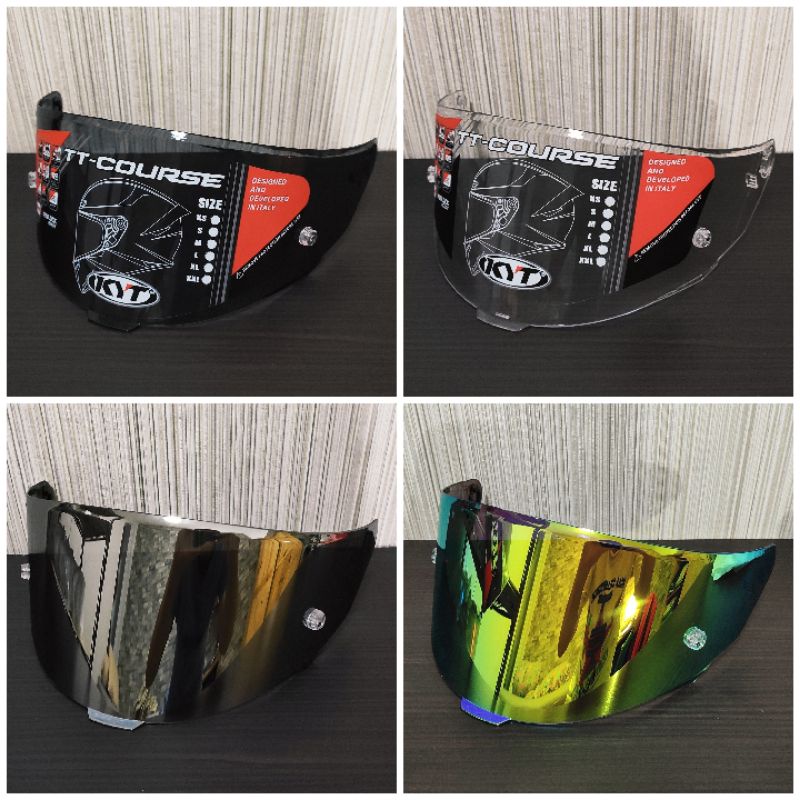 Jual Visor KYT TT COURSE PREMIUM | Shopee Indonesia