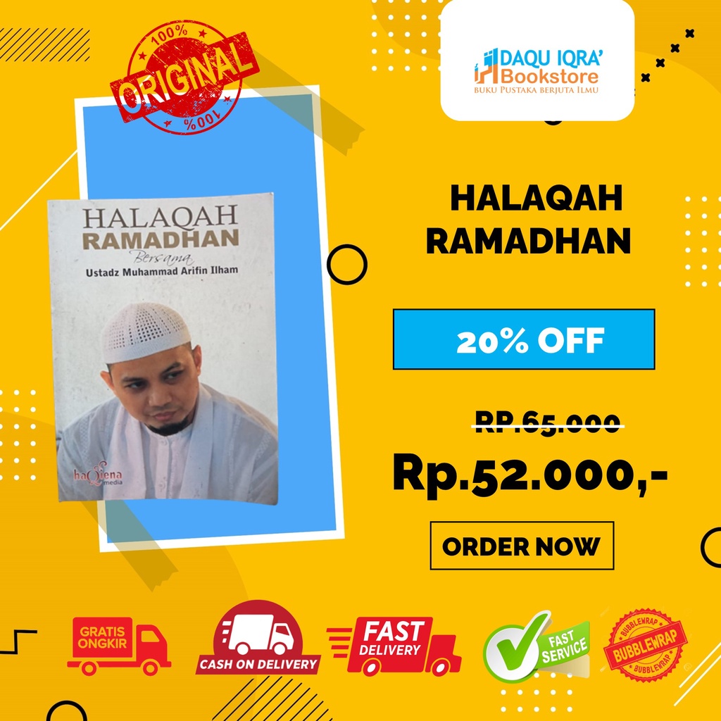 Jual Halaqah Ramadhan - Ustadz Muhammad Arifin Ilham | Shopee Indonesia
