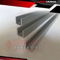Jual Lis U Channel Kecil Kanal Aluminium 6 Meter Tebal 1mm | Shopee ...