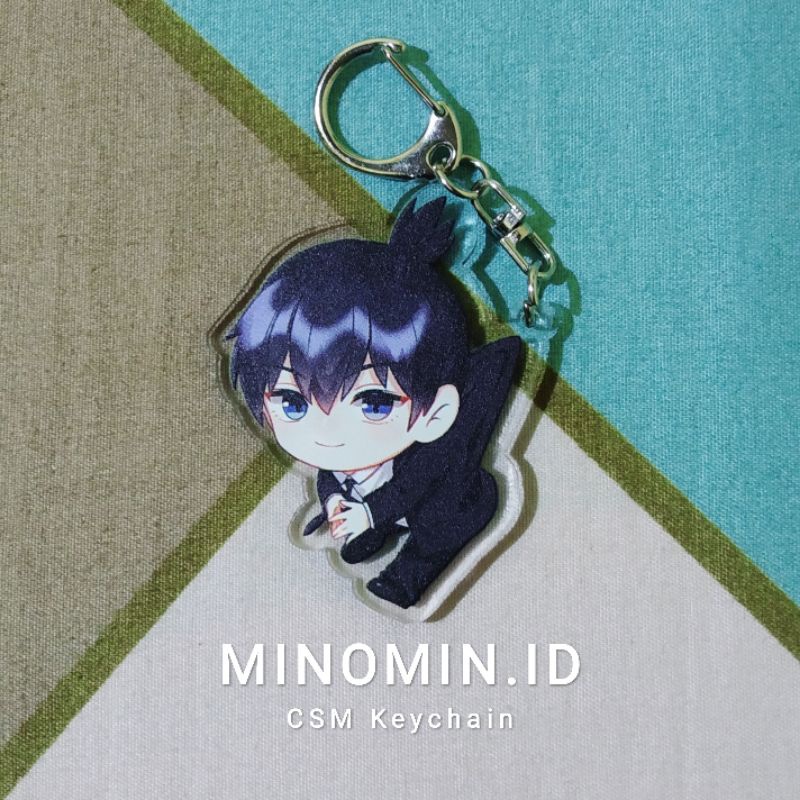 Jual OBRAL Chainsawman keychain chainsaw man gantungan kunci Makima ...