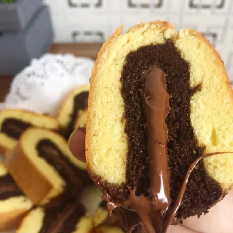 Jual ROLL CAKE NUTELLA/KEK TAPAK KUDA NUTELLA PREMIUM/KUE | Shopee ...