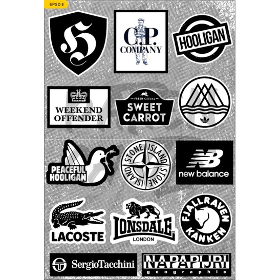 Jual STIKER BRAND CASUAL | Shopee Indonesia