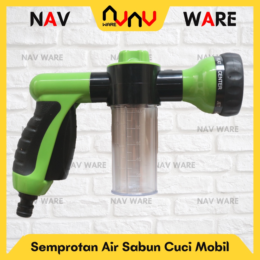 Jual Semprotan Air Cuci Mobil Mobil 8 Variasi Mode Semprotan + Tabung ...