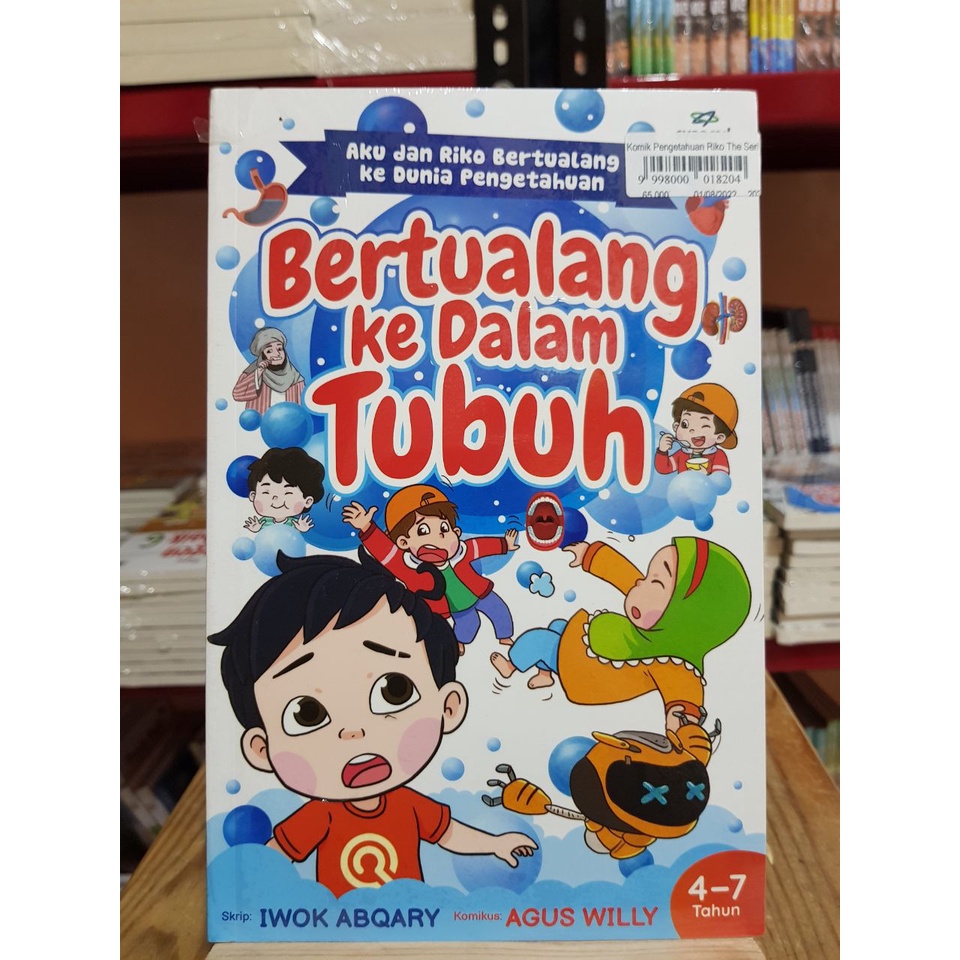 Jual Komik Riko The Series: Bertualang ke dalam Tubuh | Komik Anak Islami by Agus Willy | Soft ...