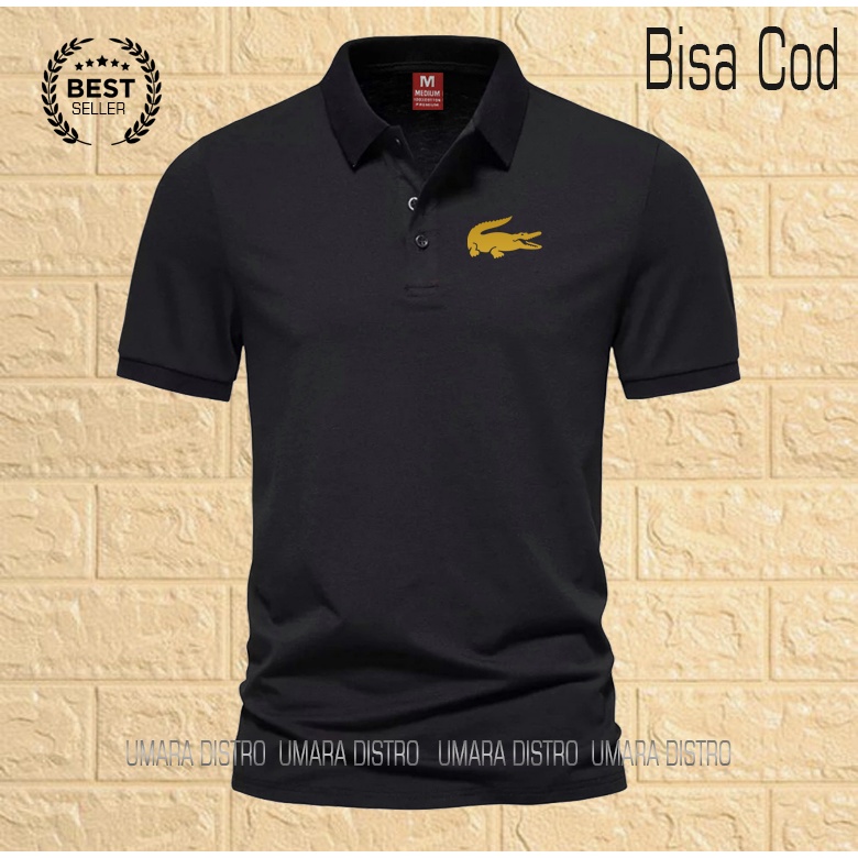 Jual BUY Sekerang Promo (COD) Promo Kaos Polo Logo Buaya Text Gold ... Jual BUY Sekerang Promo (COD) Promo Kaos Polo Logo Buaya Text Gold ...