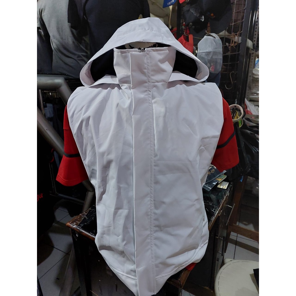 Jual Rompi / Vest warna putih bahan taslan | Shopee Indonesia