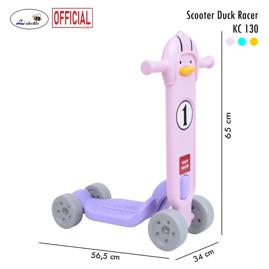 Jual Labeille KC 130 Scooter Duck / Lion Racer Skuter Otoped Anak ...