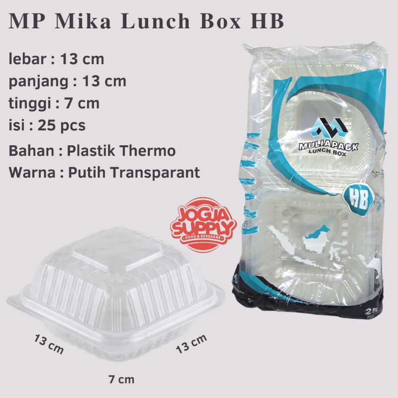 Jual mulia pack lunch box LB HB | Shopee Indonesia
