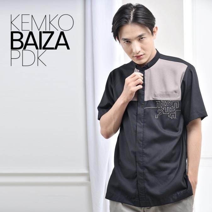 Jual Rabbani - Kemeja Koko Lengan Pendek Baiza | Shopee Indonesia