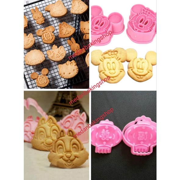 Jual Biscuit Cutter DIY 3D/Cetakan Kue Kering/Cookies Cutter/Cookies ...
