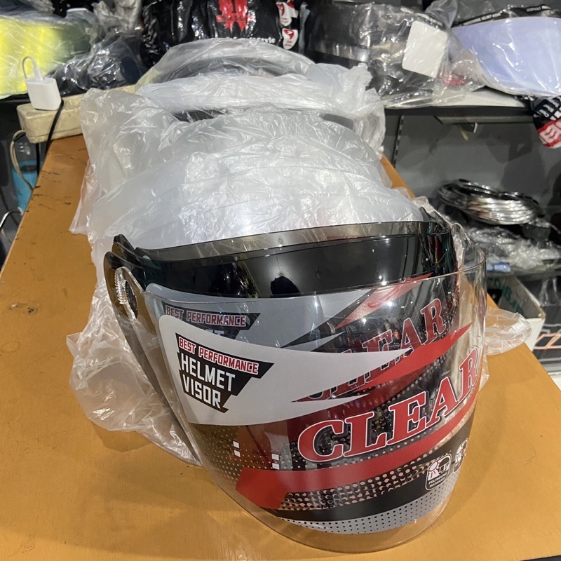 Jual KACA VISOR HELM NTC ANTI PECAH & TIDAK MUDAH BURAM | Shopee Indonesia