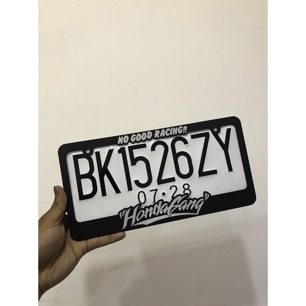 Jual CUSTOM LICENSE PLAT FRAME JDM USDM / FRAME + PLAT NOMOR MOBIL ...