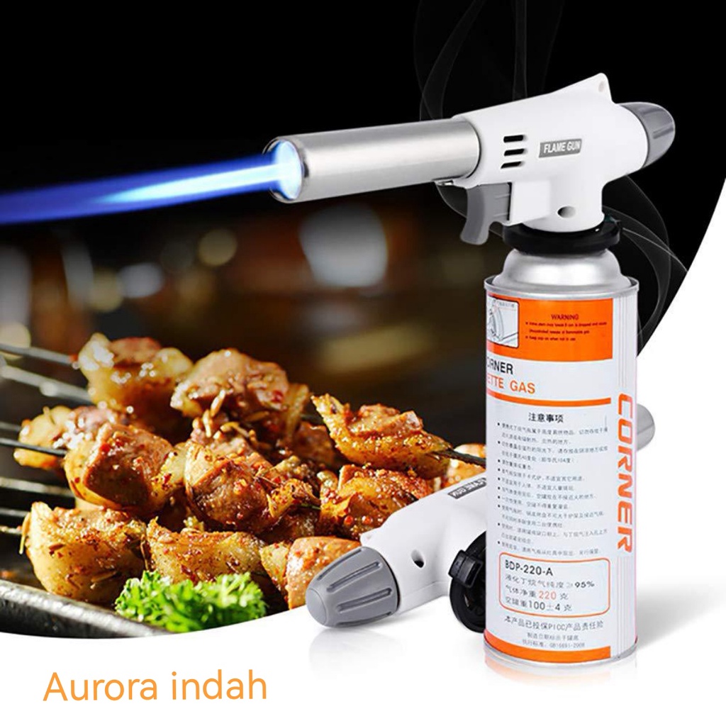 Jual HEAD TORCH GUN KEPALA GAS TORCH FLAME GUN ALAT BBQ BLOW TORCH ...