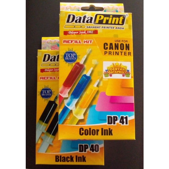 Jual DATAPRINT ASLI DP 40 / DP 41 Canon Data Print Suntik Printer Isi ...