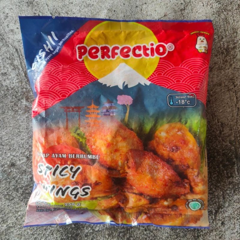 Jual PERFECTIO SPICY WINGS 250G | Shopee Indonesia