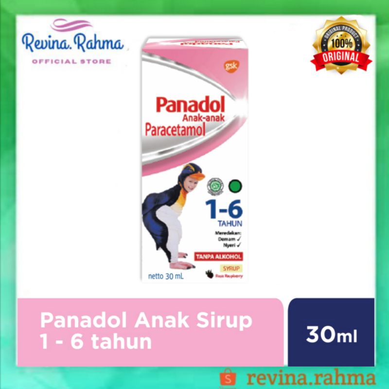 Jual Panadol Anak Syrup 30ml Untuk Usia 1-6 Thn, Panadol Sirup Anak ...