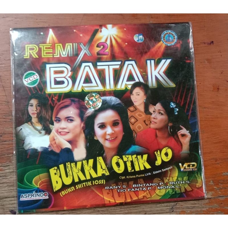 Jual Kaset Vcd original lagu Remix batak ( Bukka otik jo) | Shopee ...