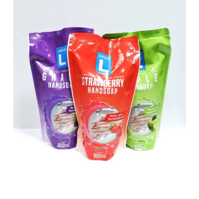 Jual Choice L Handsoap Pouch 800ml | Shopee Indonesia