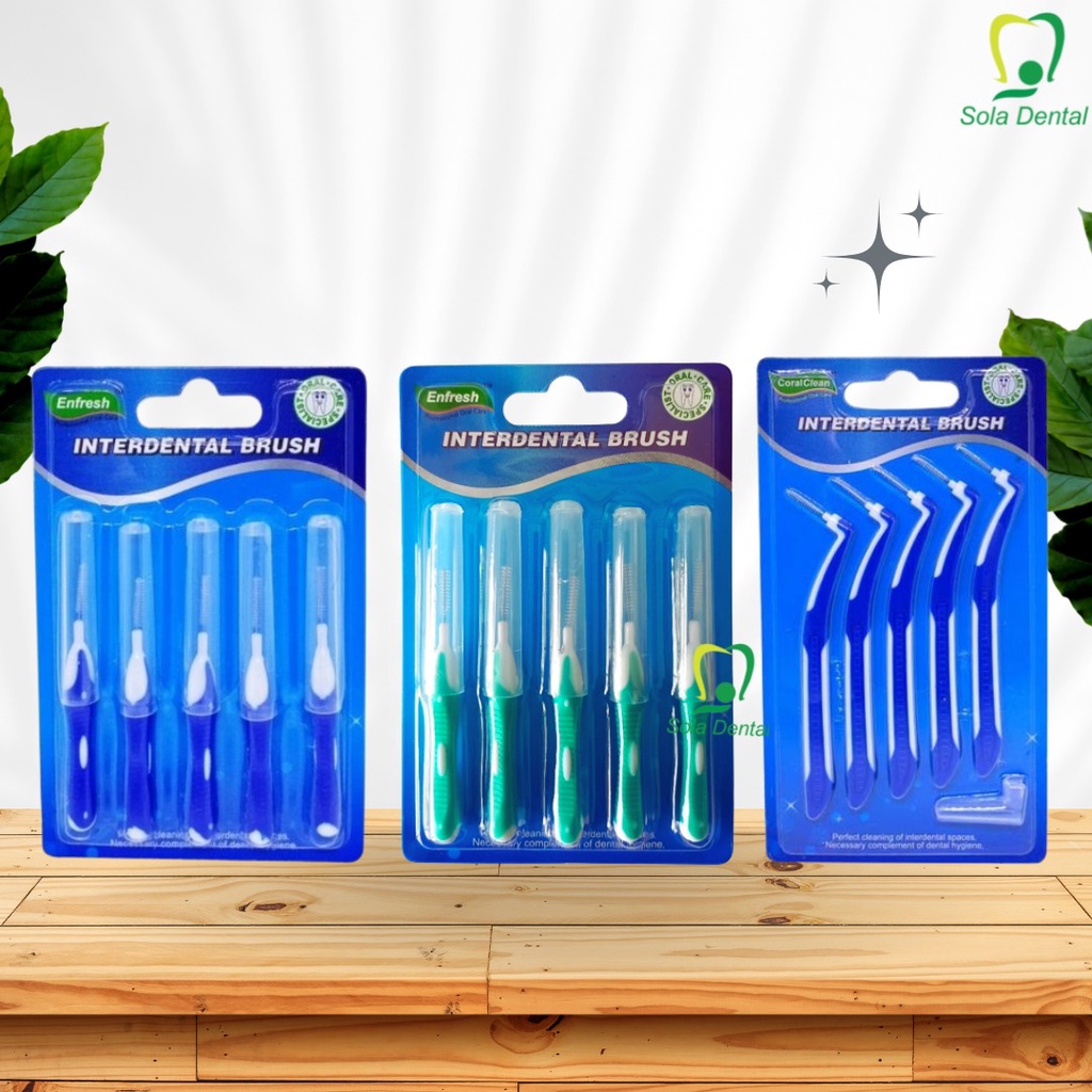 Jual SIKAT GIGI ORTHO BEHEL INTERDENTAL BRUSH DENTAL | Shopee Indonesia