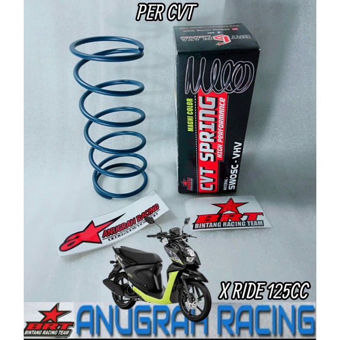 Jual PER CVT RACING BRT 10-15% 20% PNP YAMAHA X RIDE 125 LED SOUL GT ...