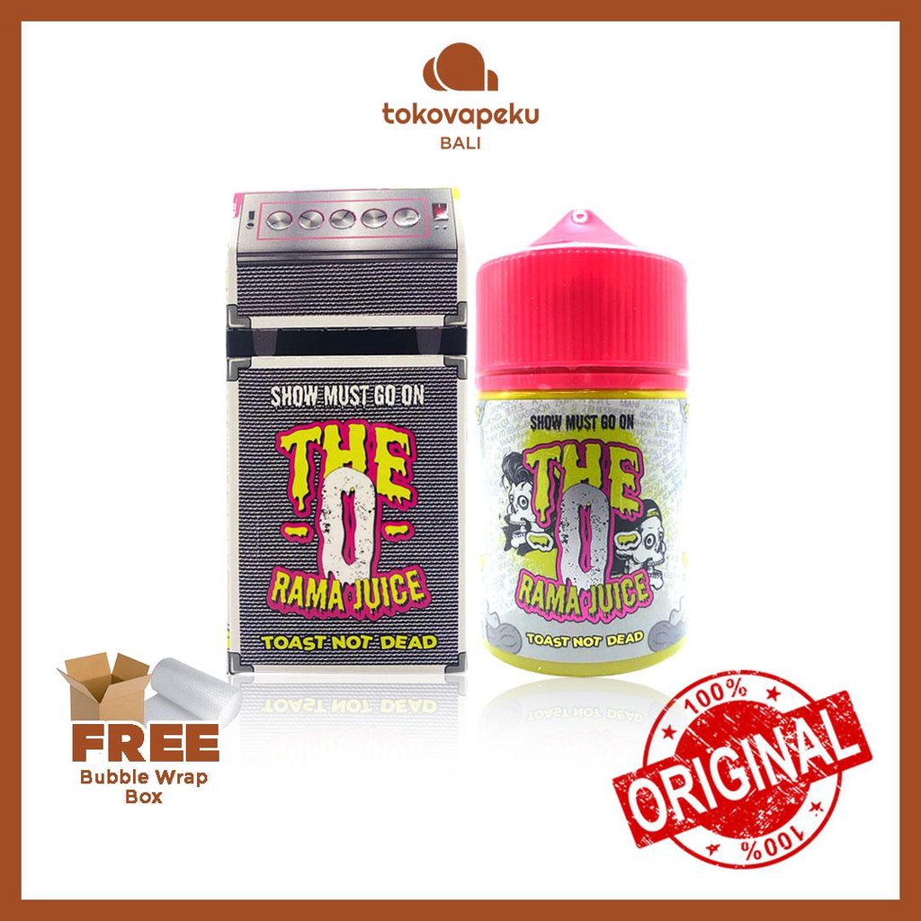 Jual THE O RAMA JUICE V2 TOAST NOT DEAD 60ML O RAMA V2 by PODA X ...