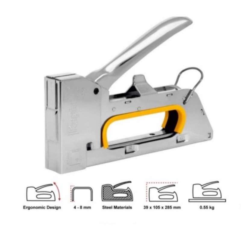 Jual gun tracker staples tembak staples gun staples jok alat stapler ...