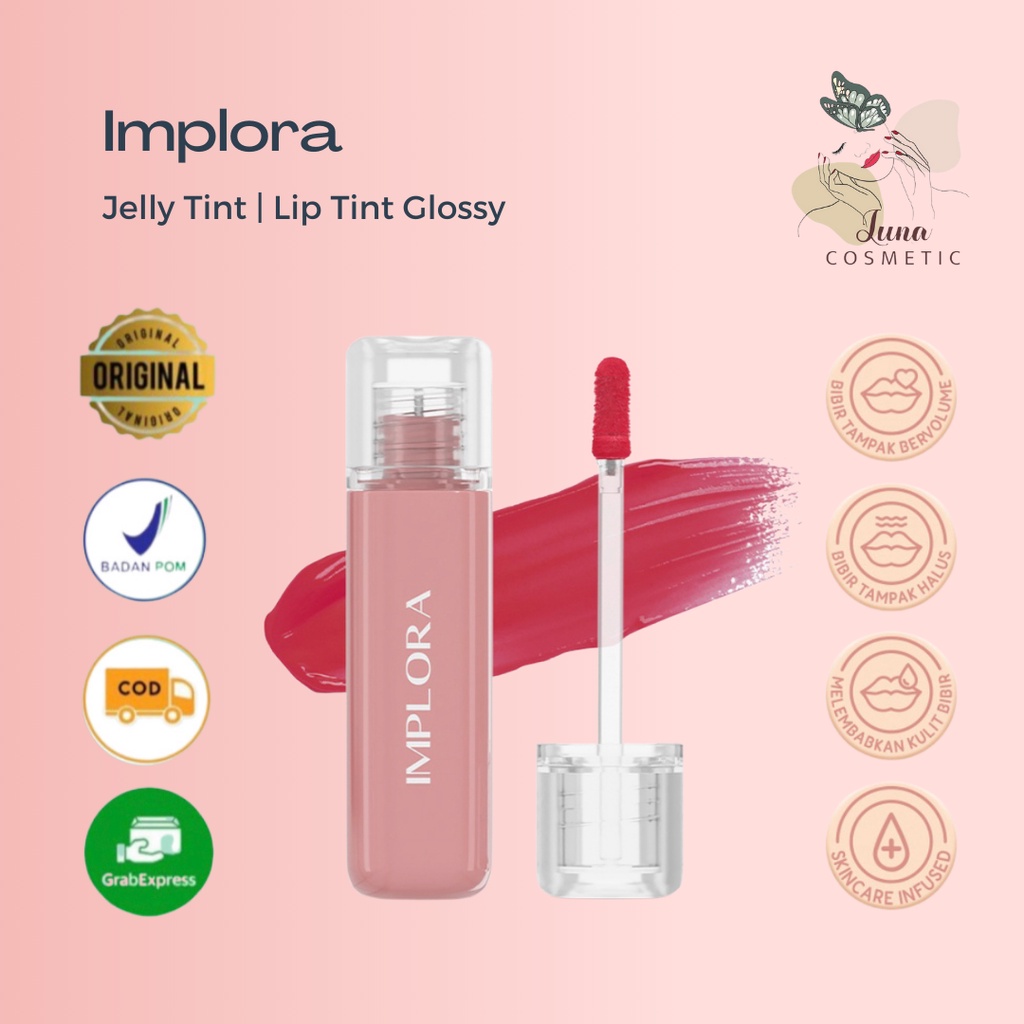 Jual Implora Jelly Tint | Lip Tint Jelly BPOM | Shopee Indonesia