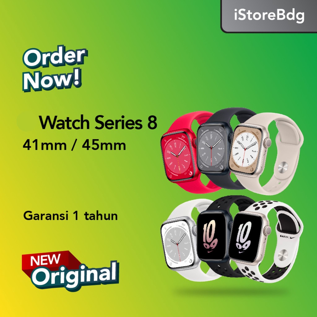 Jual Apple Watch Series 8 2022 41mm 45mm | Shopee Indonesia
