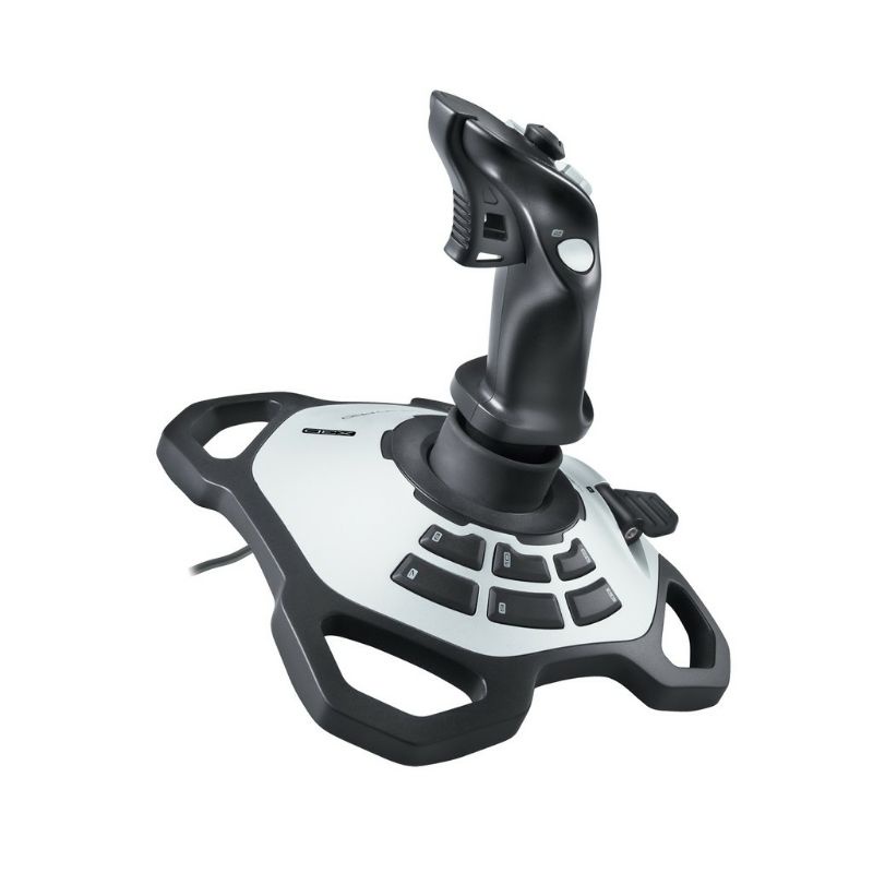 Jual Gamepad Logitech Extreme 3D Pro Joystick Flight Simulator PC ...
