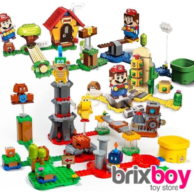 Jual Mainan Brick Edukasi Seri Mario (Non elektrik) - Kado Anak ...