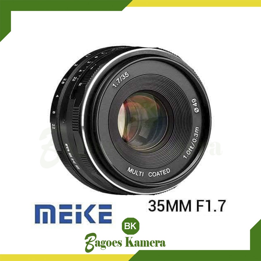 Jual Lensa Meike 35mm F1.7 For Mirrorless Fujifilm Nikon Canon Sony ...