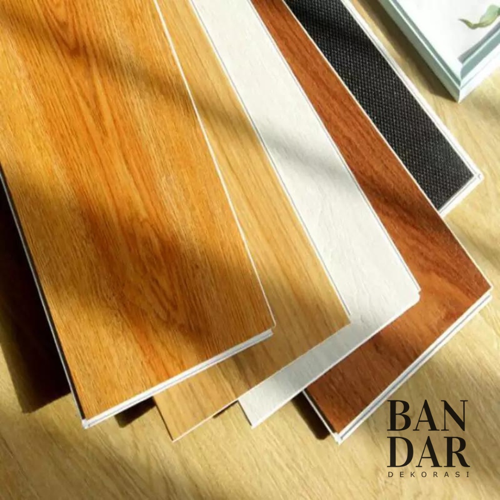 Jual Lantai Vinyl Sticker Lantai Kayu VYNIL FLOOR Parket Lantau Vinil ...