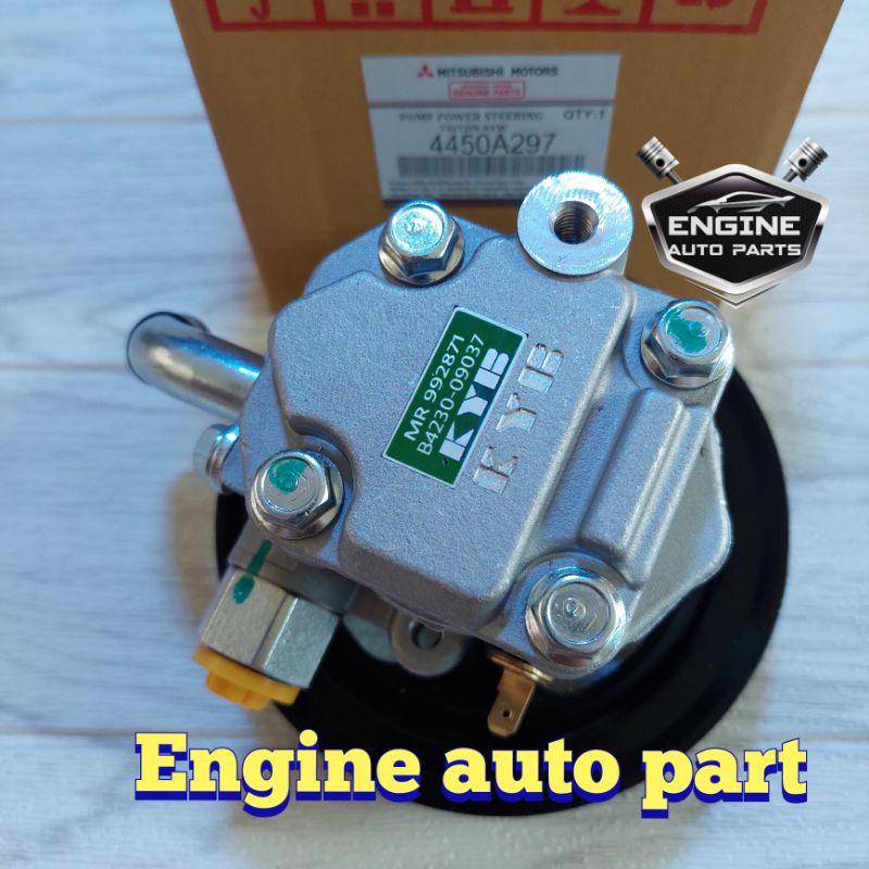 Jual POMPA POWER STEERING MITSUBISHI TRITON ALL NEW PAJERO SPORT KL3T 2 ...