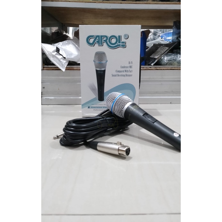 Jual MICROPHONE CAROL PRO-1000 CONDENSOR mikrophone mic kondensor ...