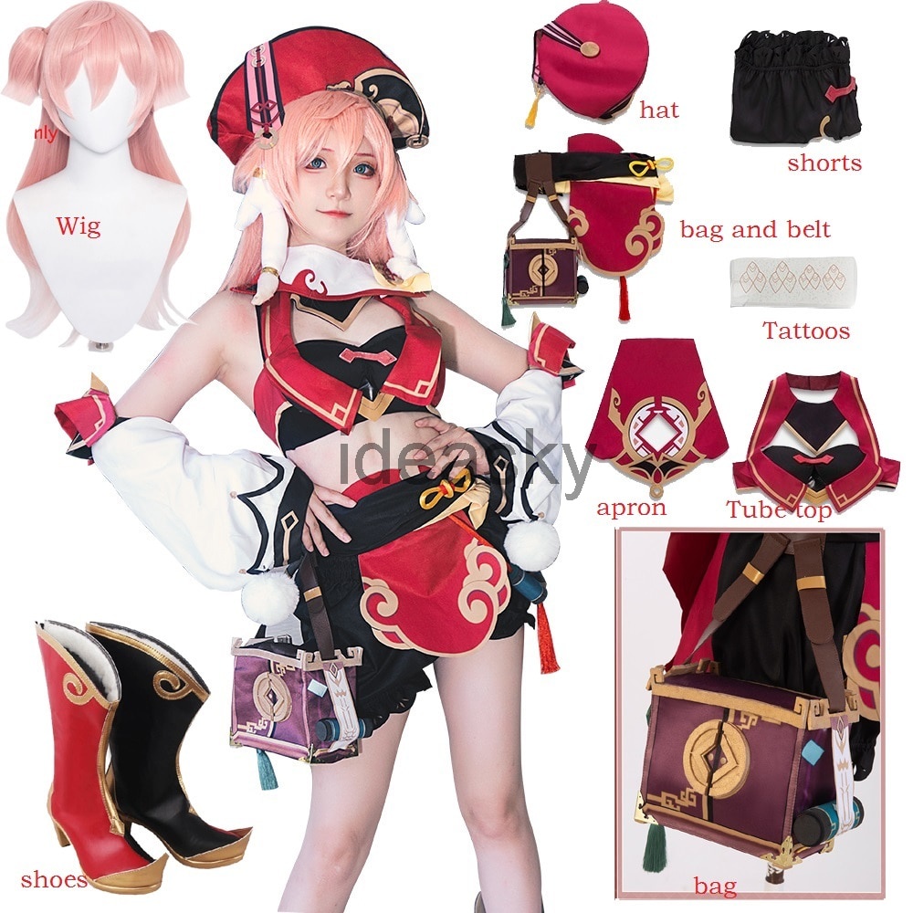 Jual PREORDER genshin impact cosplay Yanfei yan fei genshin impact ...