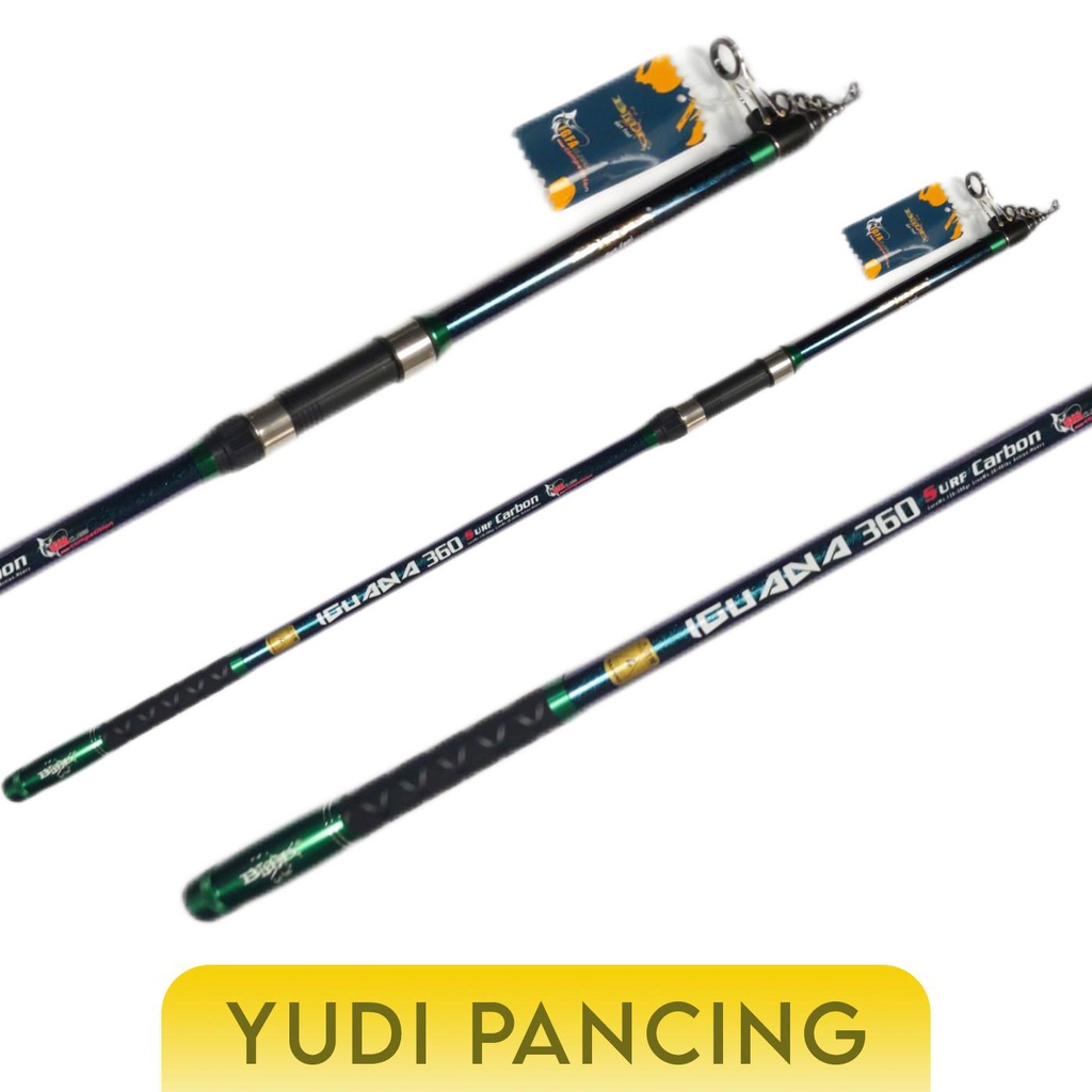 Jual Joran Pancing Surf Laut Blood Iguana 360 390 420 cm | Shopee Indonesia