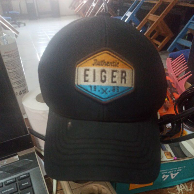 Jual topi eiger original second asli | Shopee Indonesia