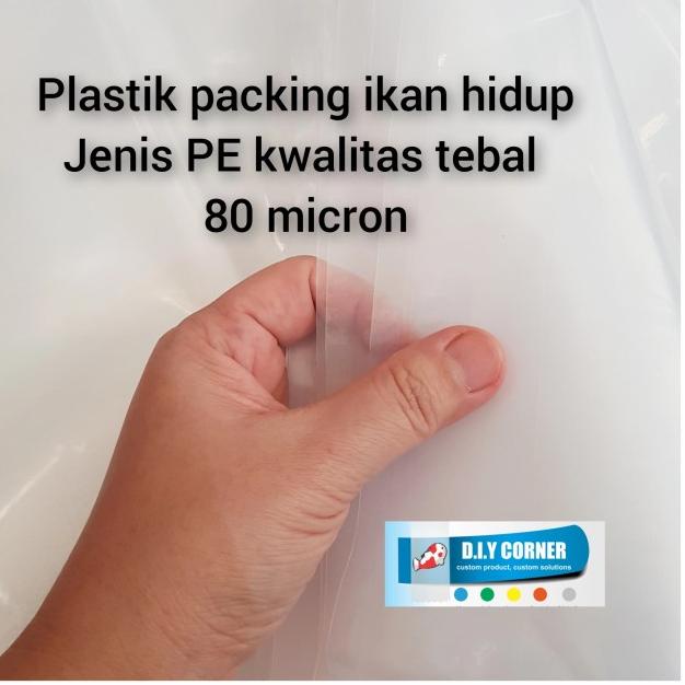 Jual plastik packing ikan koi 50 x 90 cm kwalitas tebal | Shopee Indonesia